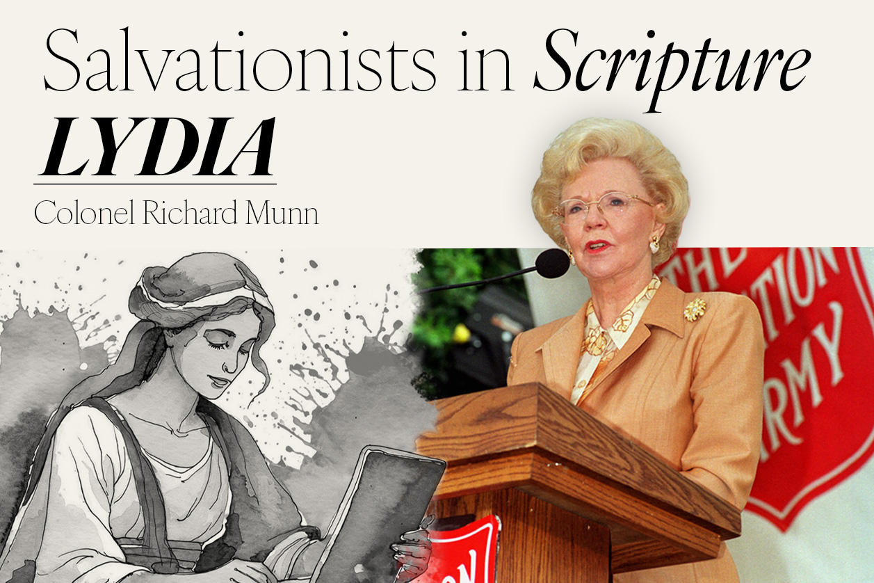 Salvationists in Scripture: Lydia – Salvation Army Connects